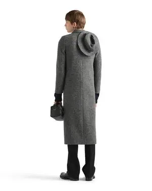 Prada Single-breasted Wool Coat