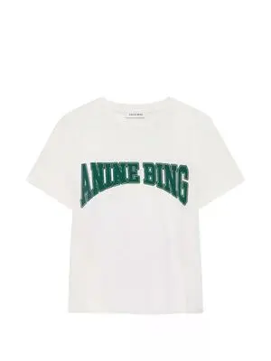 ANINE BING Shelley T-shirt Ecru