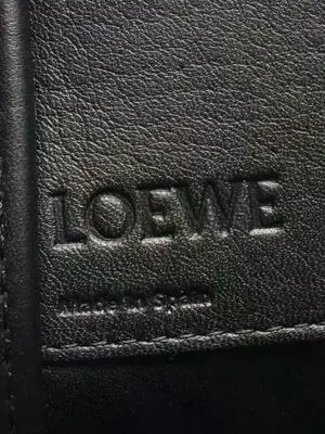 Loewe 2010-2026 Small Calfskin And Suede Hammock Bag Satchel - Grey