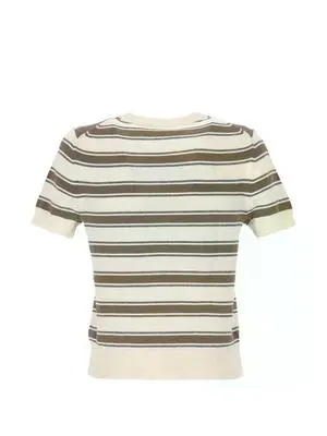 Vince Striped Short-sleeved T-shirt