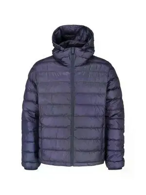 Aspesi Quilted Hooded Jacket - Blue