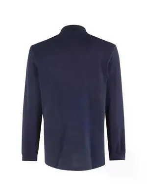 Lacoste Long-sleeve Logo-patch Polo Shirt