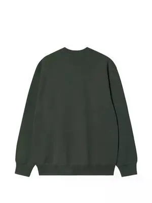 Carhartt Work In Progress Logo-embroidered Sweatshirt - Green