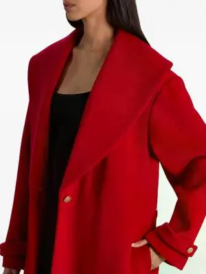 Alice + Olivia Drew Shawl-collar Coat