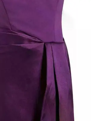 Solace London Seri Strapless Draped Maxi Dress
