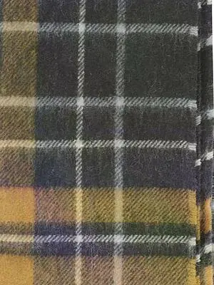 Barbour Tartan Check Fringed Scarf
