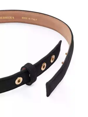Carolina Herrera Bow-detail Wool Belt