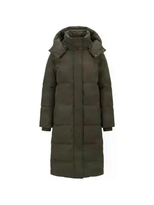 Woolrich Quilted Hooded Coat