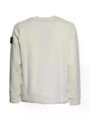 Stone Island Logo-patch Silk Sweater