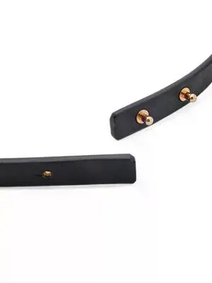 Carolina Herrera Calla Lily Leather Belt