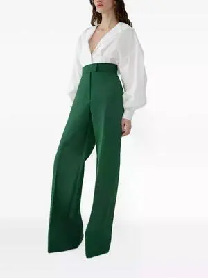Carolina Herrera Diane Wide-leg Trousers