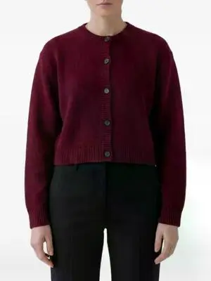 LISA YANG Emmylou Cashmere Cardigan - Red