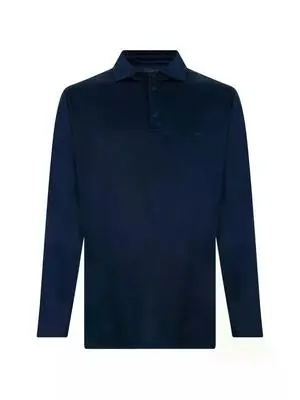 Paul & Shark Long-sleeve Polo Shirt - Blue