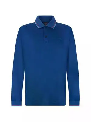 Paul & Shark Long-sleeve Polo Shirt - Blue