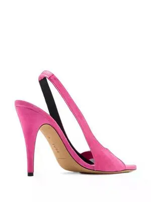 JUDE Ibis Suede Slingback Sandals