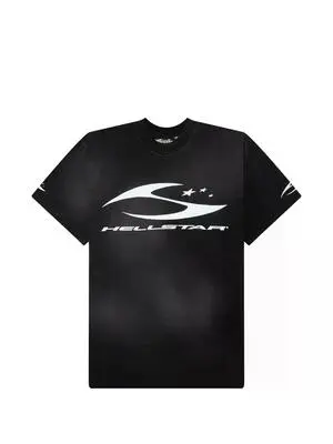 HELLSTAR Glow In The Dark Logo-print T-shirt - Black