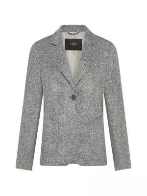 Seventy Mélange Single-breasted Blazer - Grey