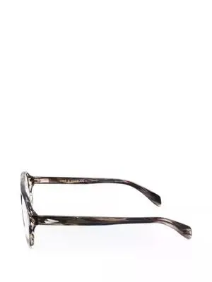 Rag & Bone Pilot-frame Glasses - Grey