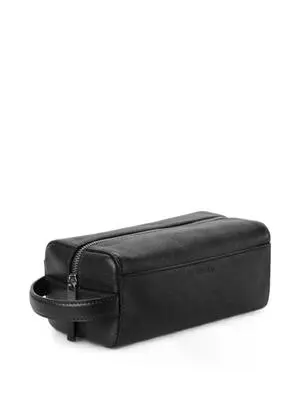 Shinola Canfield Pebbled Leather Pouch - Black