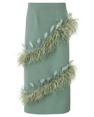 Azeeza Josephine Cdc Skirt - Mint