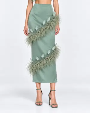 Azeeza Josephine Cdc Skirt - Mint