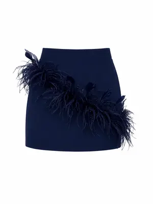 Azeeza Josephine Cdc Mini Skirt - Cobalt