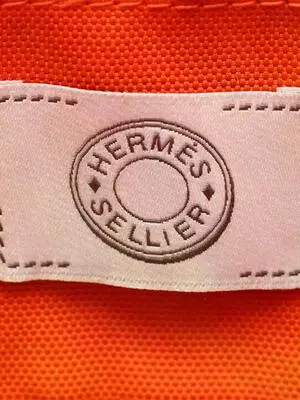 Hermès 2019 Toile Sac De Pansage Grooming Bag Satchel - Blue