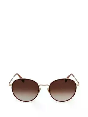 Paul Smith Round-frame Gradient Sunglasses - Brown