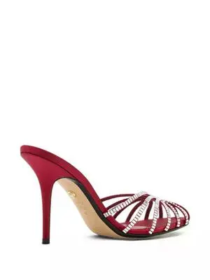 ALEVI MILANO Emily Crystal-embellished Sandals - Red