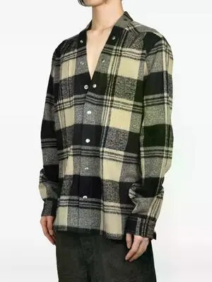 Rick Owens Larry Fogpocket V-neck Shirt