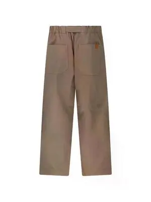 DARKPARK Belted Layered-knee Trousers - Neutrals