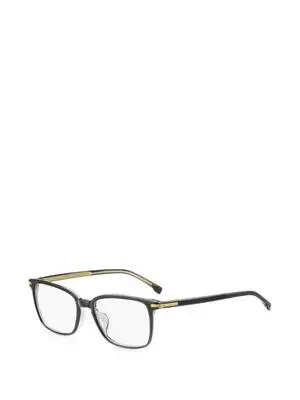 BOSS Square-frame Glasses - Grey