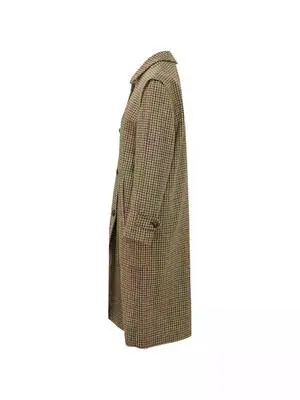 SCHNEIDERS Lena Houndstooth Coat - Brown