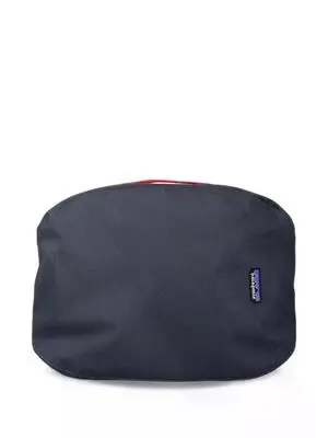 Patagonia Black Hole Logo-patch Zip-fastening Cube Bag Blue