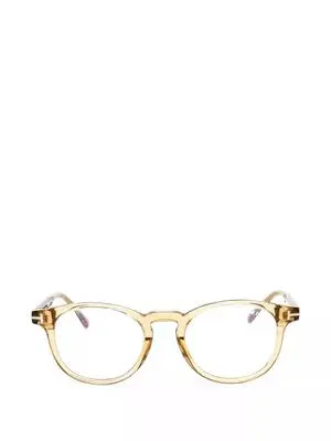 TOM FORD Round-frame Glasses - Neutrals