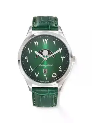MATHEY TISSOT Urban Moon 42mm Watch - Green
