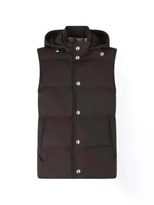 Eleventy Hooded Padded Gilet