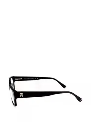 Tommy Hilfiger Rectangle-frame Glasses - Black