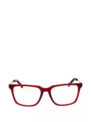 Timberland Rectangle-frame Glasses - Red