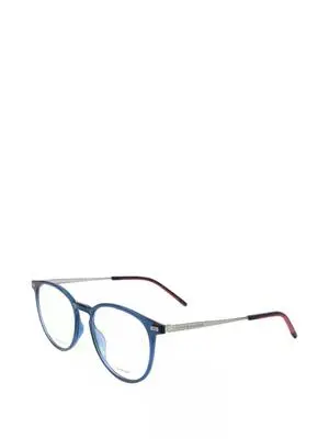 Tommy Hilfiger Round-frame Glasses - Blue