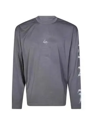 REPRESENT 247 Long-sleeve Graphic-print T-shirt - Grey