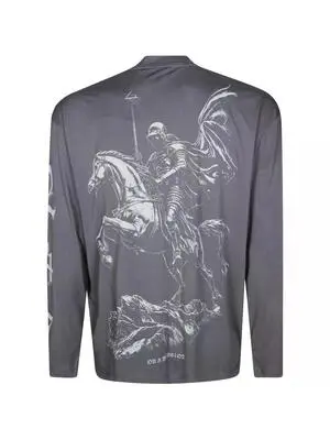 REPRESENT 247 Long-sleeve Graphic-print T-shirt
