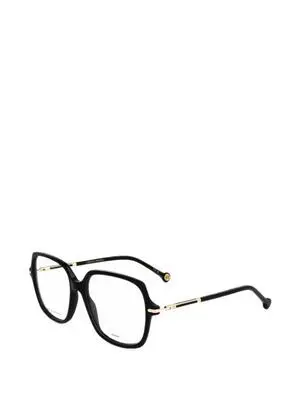 Carolina Herrera Square-frame Glasses - Black