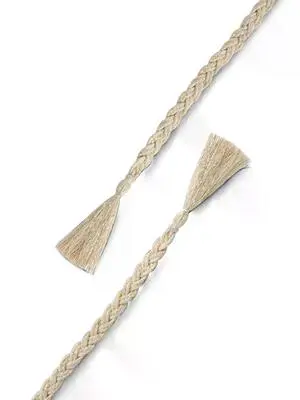 Momoni Chiuha Braided Tassel Belt - Neutrals