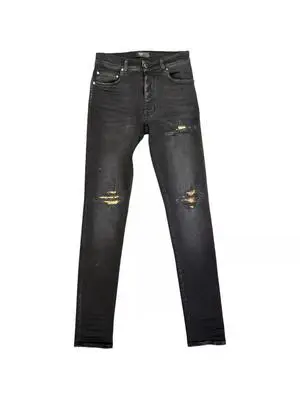 Amiri Distressed-effect Jeans - Black