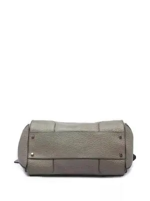 Burberry 2000-2017 Small Grained Leather Heritage Gladstone Satchel