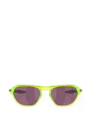 Oakley Cage Jacket® Geometric-frame Sunglasses - Green