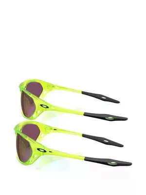 Oakley Cage Jacket® Geometric-frame Sunglasses - Green