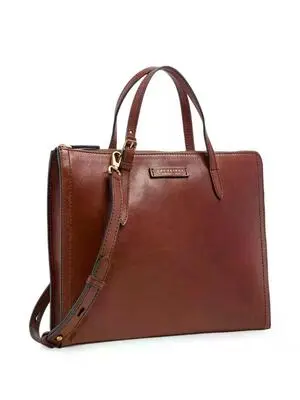 THE BRIDGE Monica Logo-plaque Laptop Bag