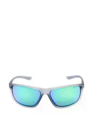Nike Adrenaline Rectangle-frame Sunglasses - Grey